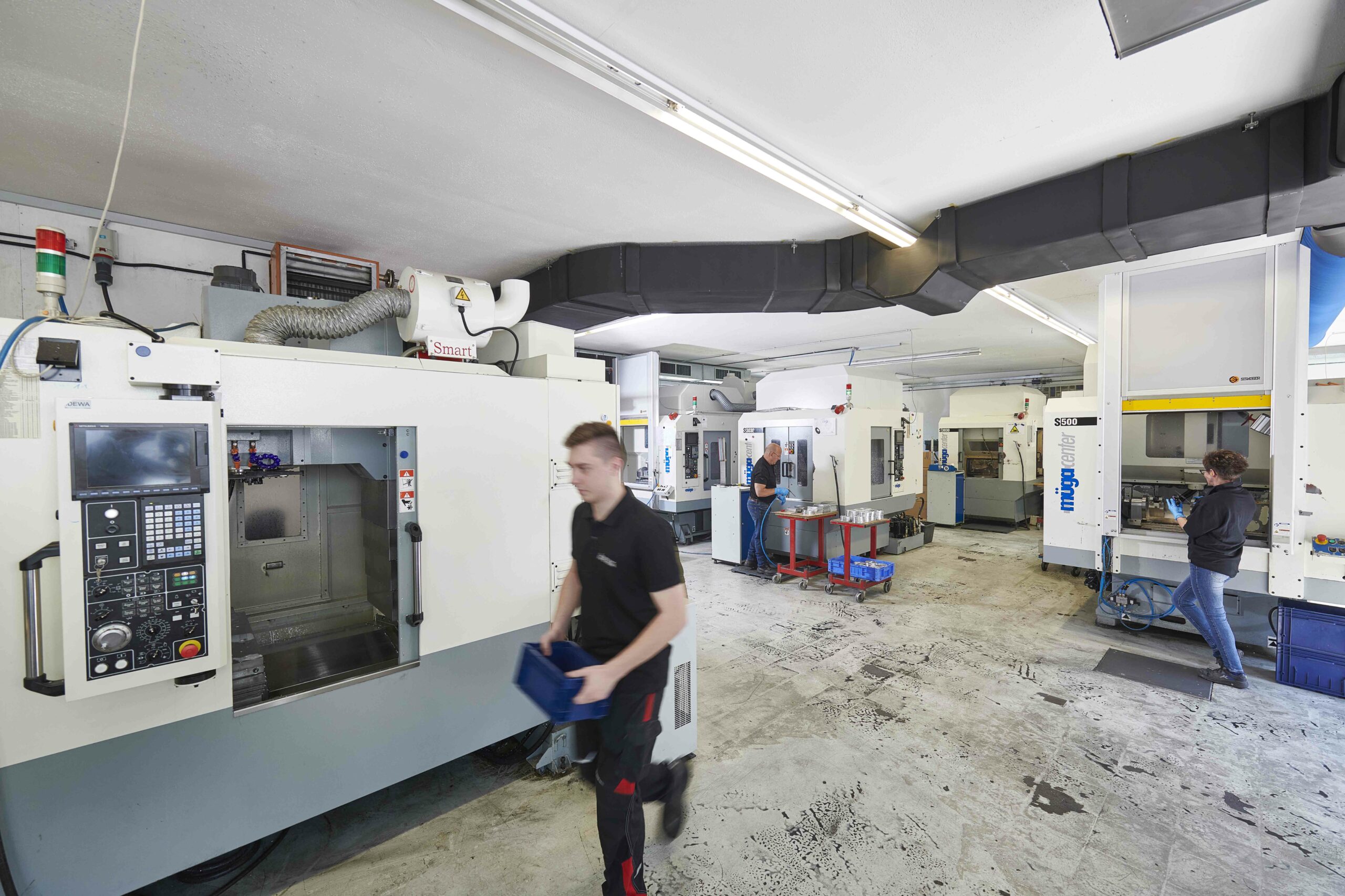 Fertigung - IDEWA moderne Spannzangenherstellung